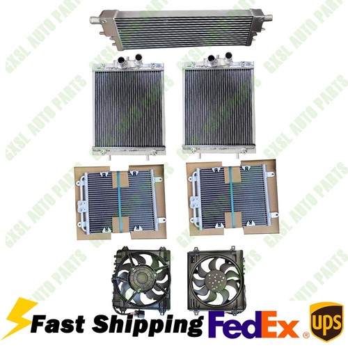 For Lamborghini Huracan Audi R8 Water Radiator Condenser Fans All ...