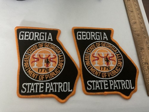 Georgia State Patrol collectable patch new 2 full size | eBay