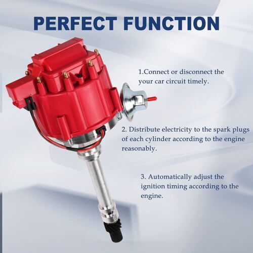 High Performance HEI Distributor w/65K Volt 9000RPM For Chevy SBC BBC ...