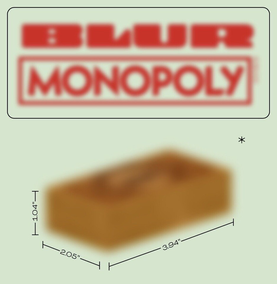 MSCHF Blur Monopoly Edition Figure Set - Limited Edition | eBay UK