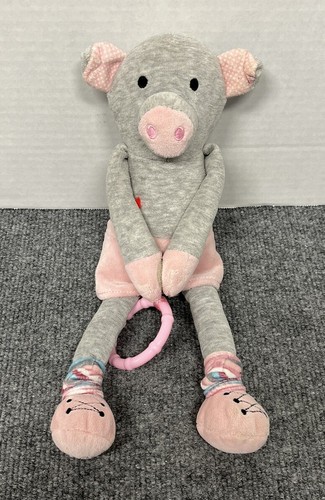 Scentsy Buddy Pippy the Pig 12" Plush Stuffed Animal Toy Gray Pink | eBay