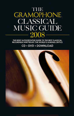 The Gramophone Classical Music Guide: 2008 by James Jolly (Paperback ...