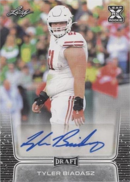 2020 Leaf Draft - Autographs #BA-TB2 Tyler Biadasz (AU, RC) for sale ...