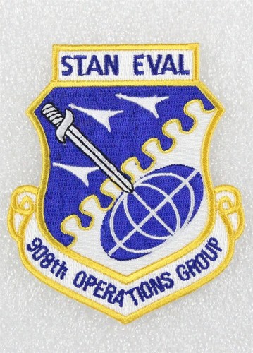 USAF Air Force Patch: 908th Operations Group Stan/Eval | eBay