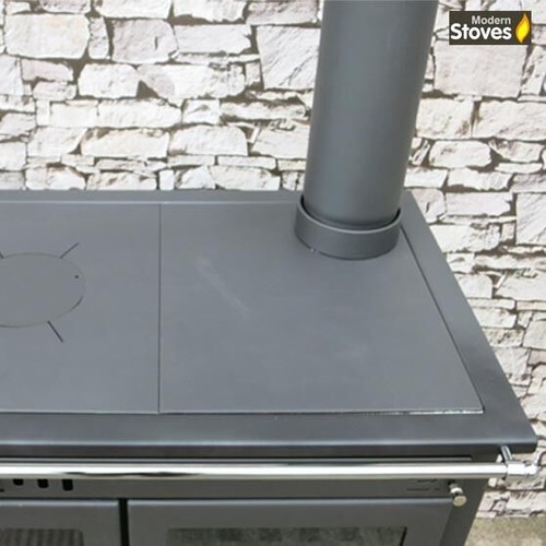 Victoria Eco 1 Range Oven Cooker Condor Wood Multifuel Modern Stoves ...