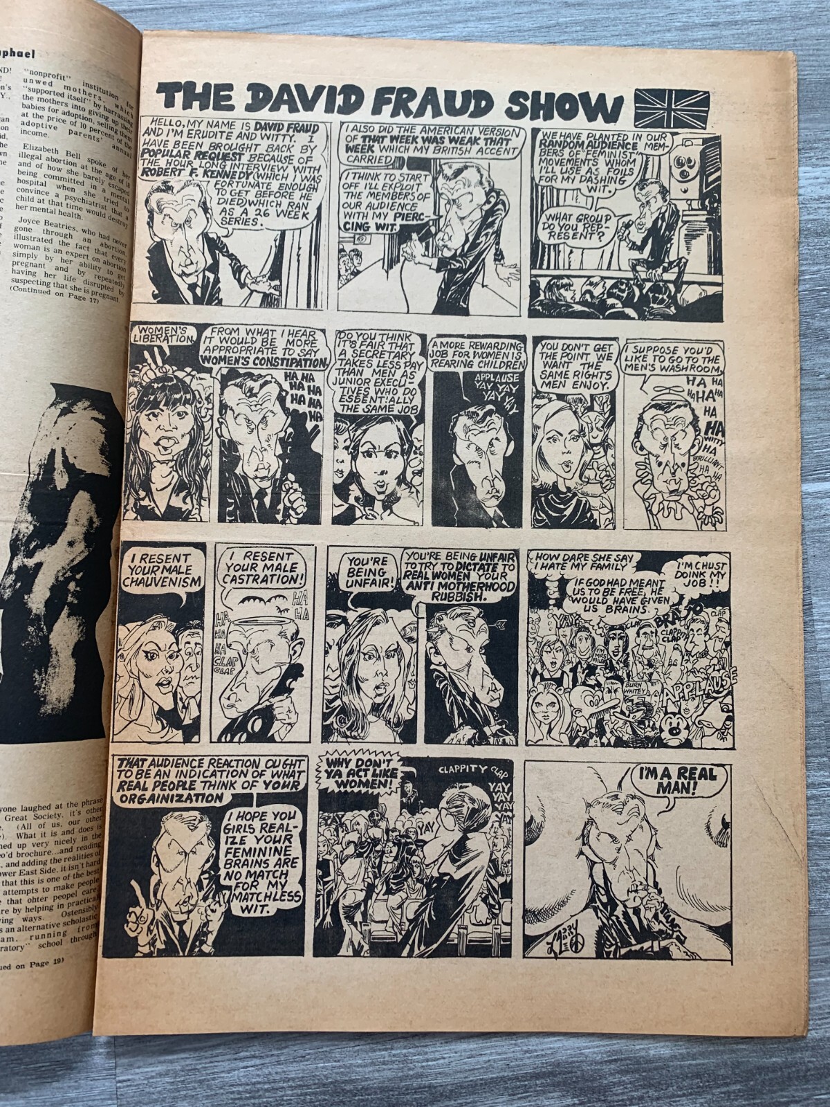 1969 EAST VILLAGE OTHER Underground Newspaper v.5 #1 FN 6.0 Bobby Seale ...