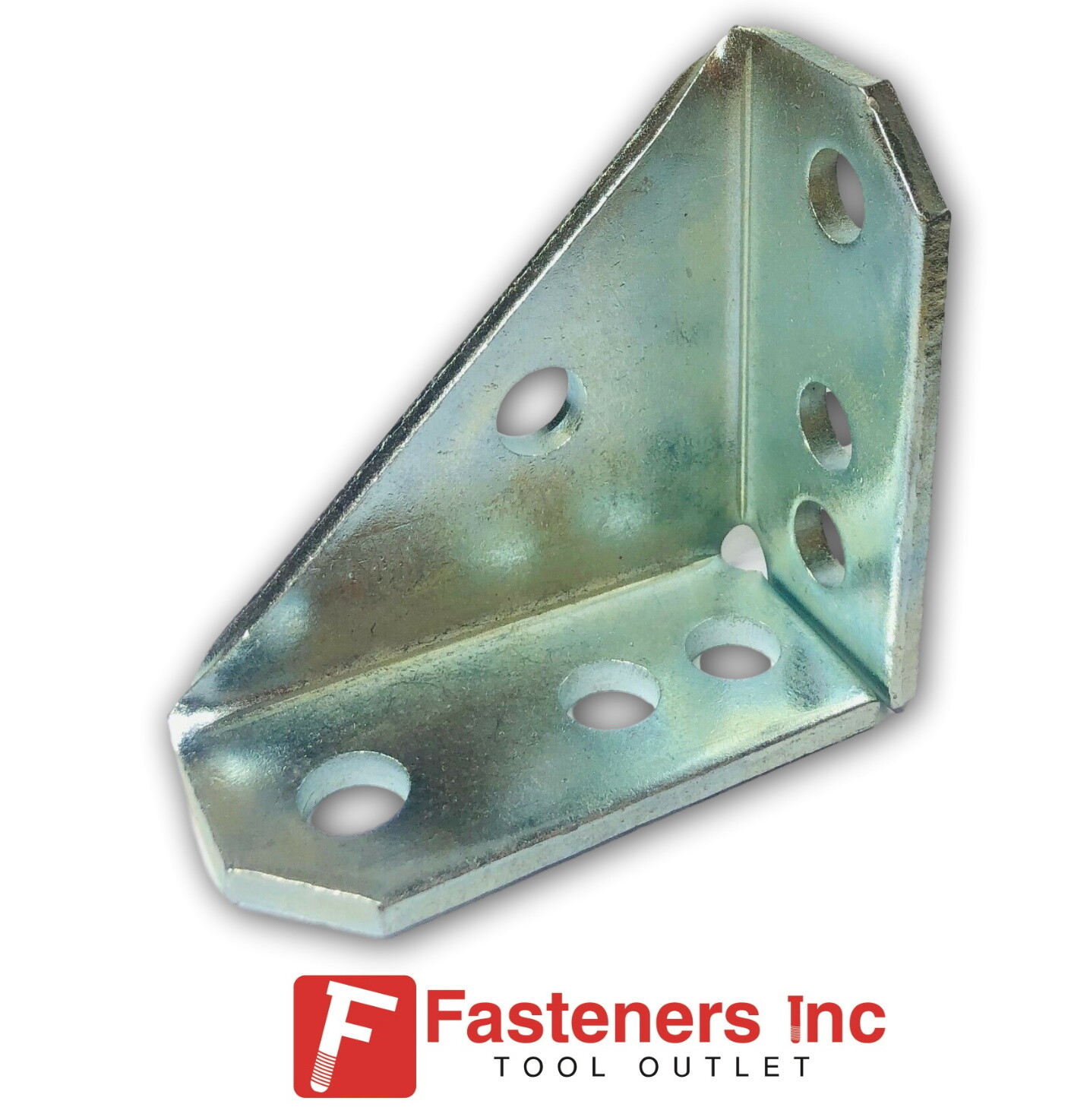 7-Hole Universal Gusseted 90DEG Corner Angle for Unistrut Channel #4657 ...