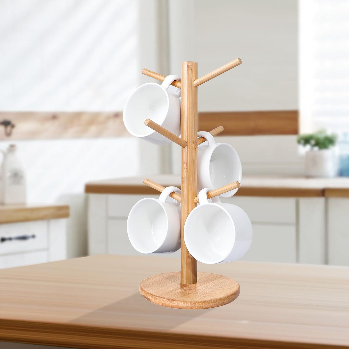 Coffee Mug Tree Rack Rotating Mug Tree