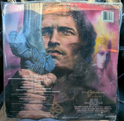 Conan The Barbarian Soundtrack Vinyl | eBay