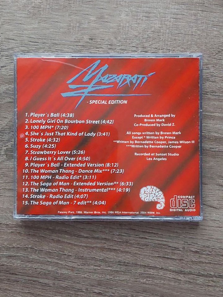 MAZARATI - Mazarati CD Special Edition , Remastered | eBay