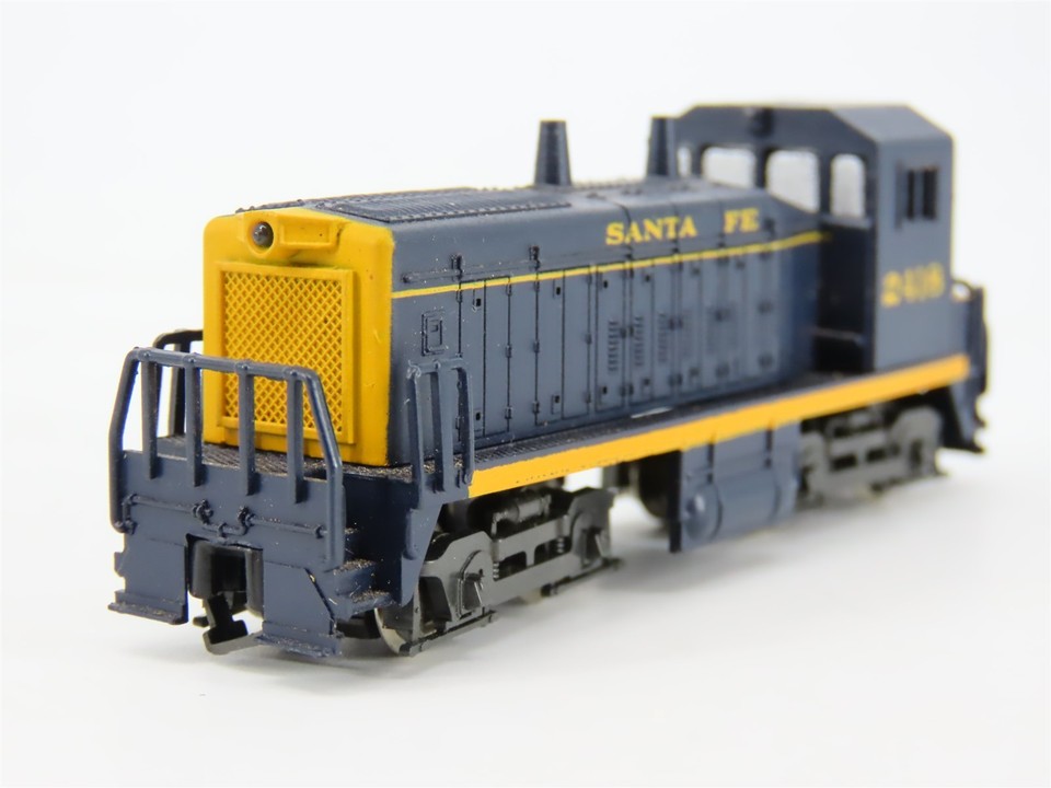 N Scale Rivarossi ATSF Santa Fe SW1500 Cow & Calf Diesel Set #2418 ...