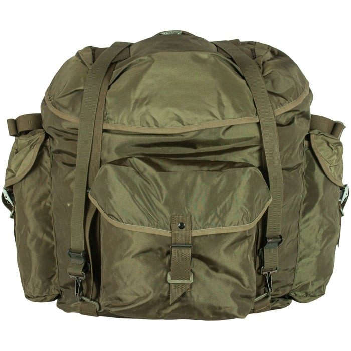 Austrian Military Large O.D Green nylon ALICE rucksack w/suspenders NEW ...