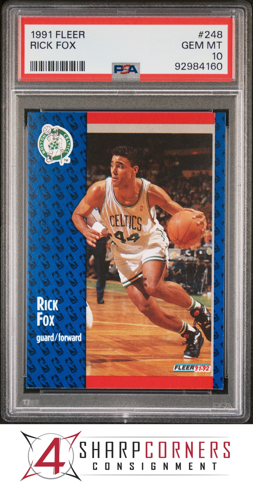 1991-92 Fleer - #248 Rick Fox (RC) for sale online | eBay