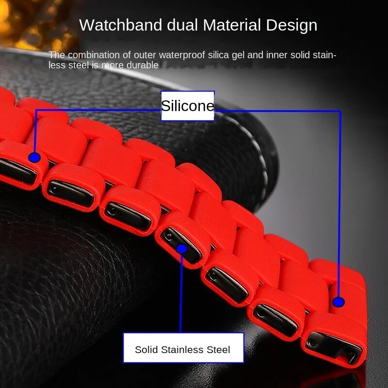 24mm Stainless Steel Watch Band Strap For Casio PROTREK PRW-6600 PRG650 ...