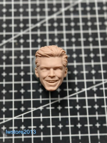 1:12 Jerome Valeska Joker Head Sculpt Carved For 6" Male Action Figure ...