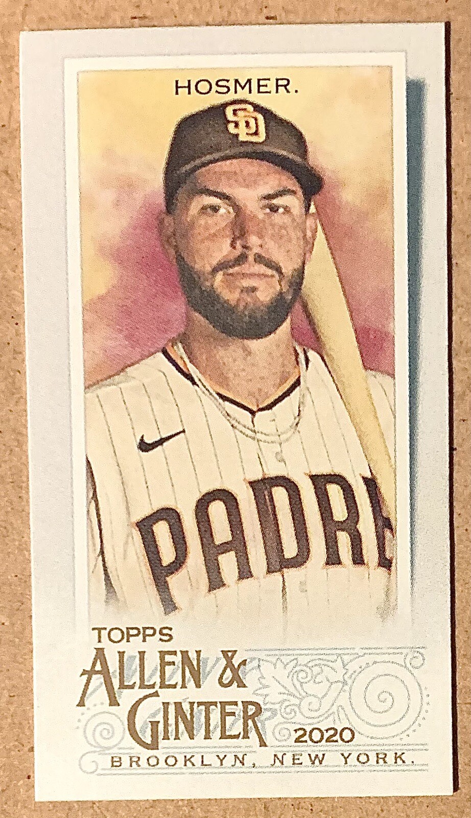 2020 Topps Allen & Ginter ERIC HOSMER A&G Back Mini #220 San Diego ...
