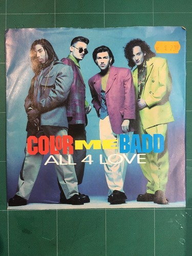 Color Me Badd ‎– All 4 Love 7" Vinyl W0053 1991 | eBay