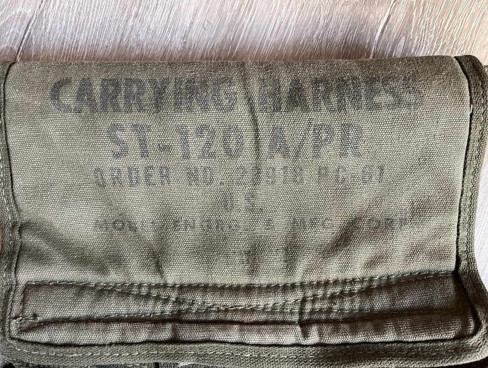Vintage U.S. Army Vietnam Radio Carrying Harness ST-120 A/PR 1962 | eBay