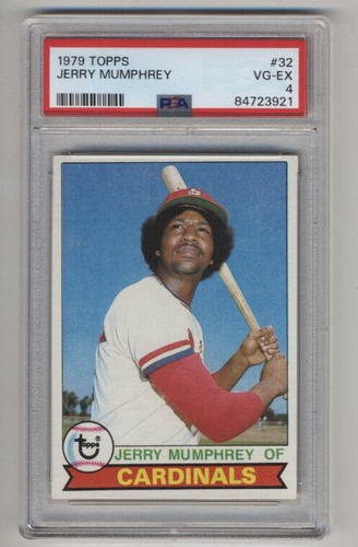 1979 Topps #32 Jerry Mumphrey PSA 4 St. Louis Cardinals Free Shipping ...