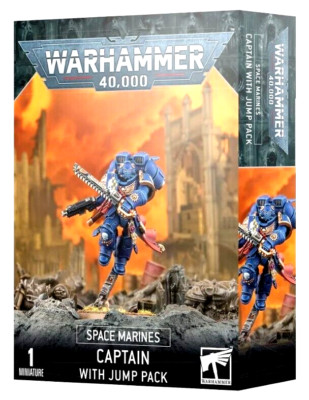 Space Marines Captain with Jump Pack Warhammer 40K NEW in BOX | eBay