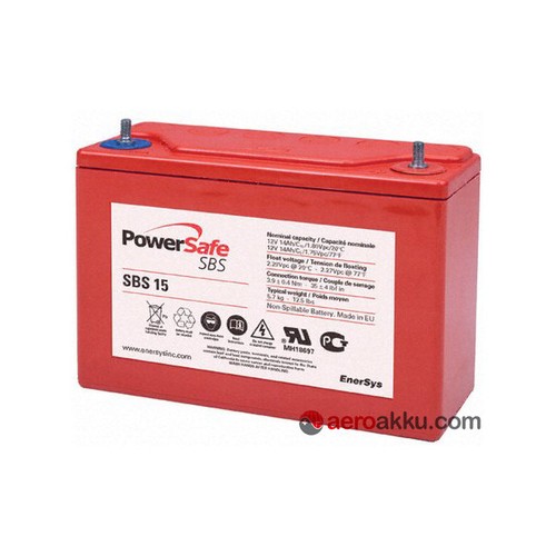 Enersys HAWKER POWERSAFE SBS15 Reinblei AGM Batterie | eBay