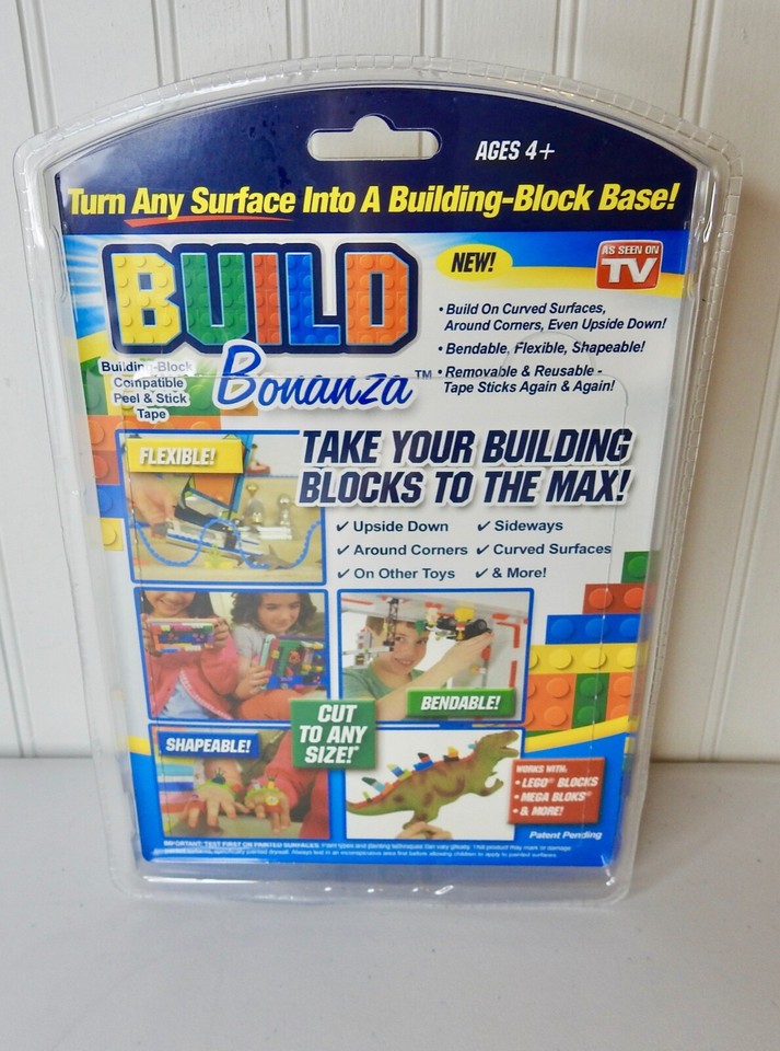 Build Bonanza As Seen on TV Flexible Building Block Base in Blue/Green ...