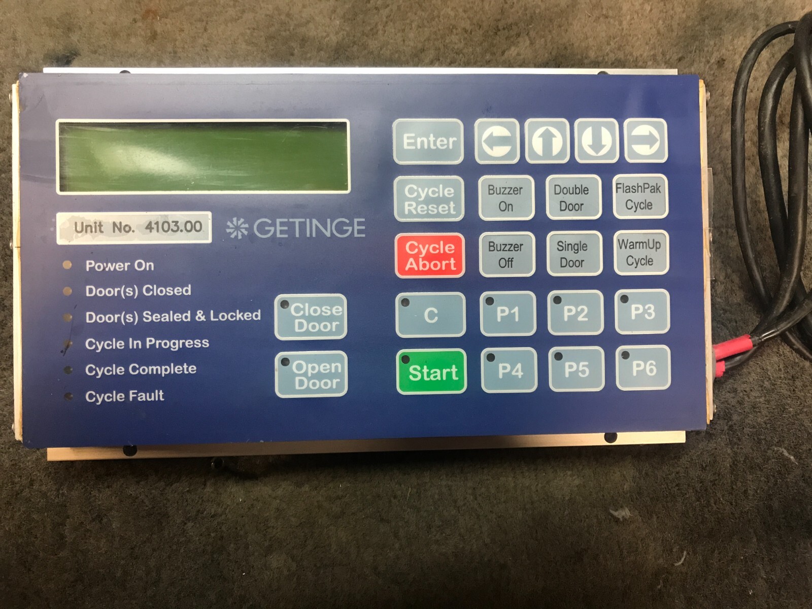 Getinge steriliser control panel | eBay