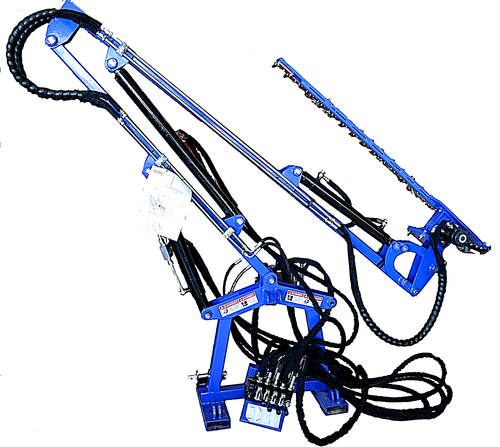 Hydraulic Tractor Mounted Hedge & Tree Pruner, 1800mm Multi-Angle ...