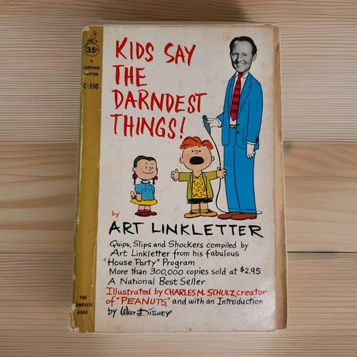 Vtg 1959 Papeback Kids Say the Darndest Things By Art Linkletter ...