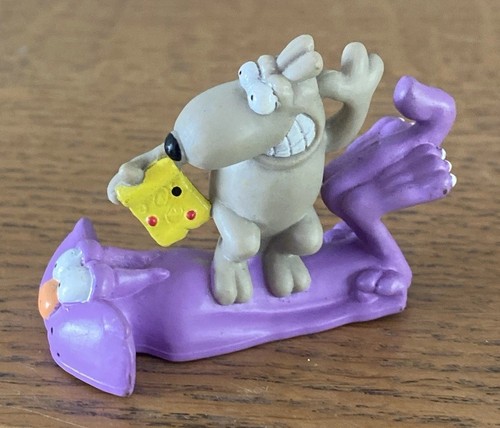 Pizza Hut Evil Cat & Dog Action Figure Kids Meal Plastic Toy 1998 Rare ...