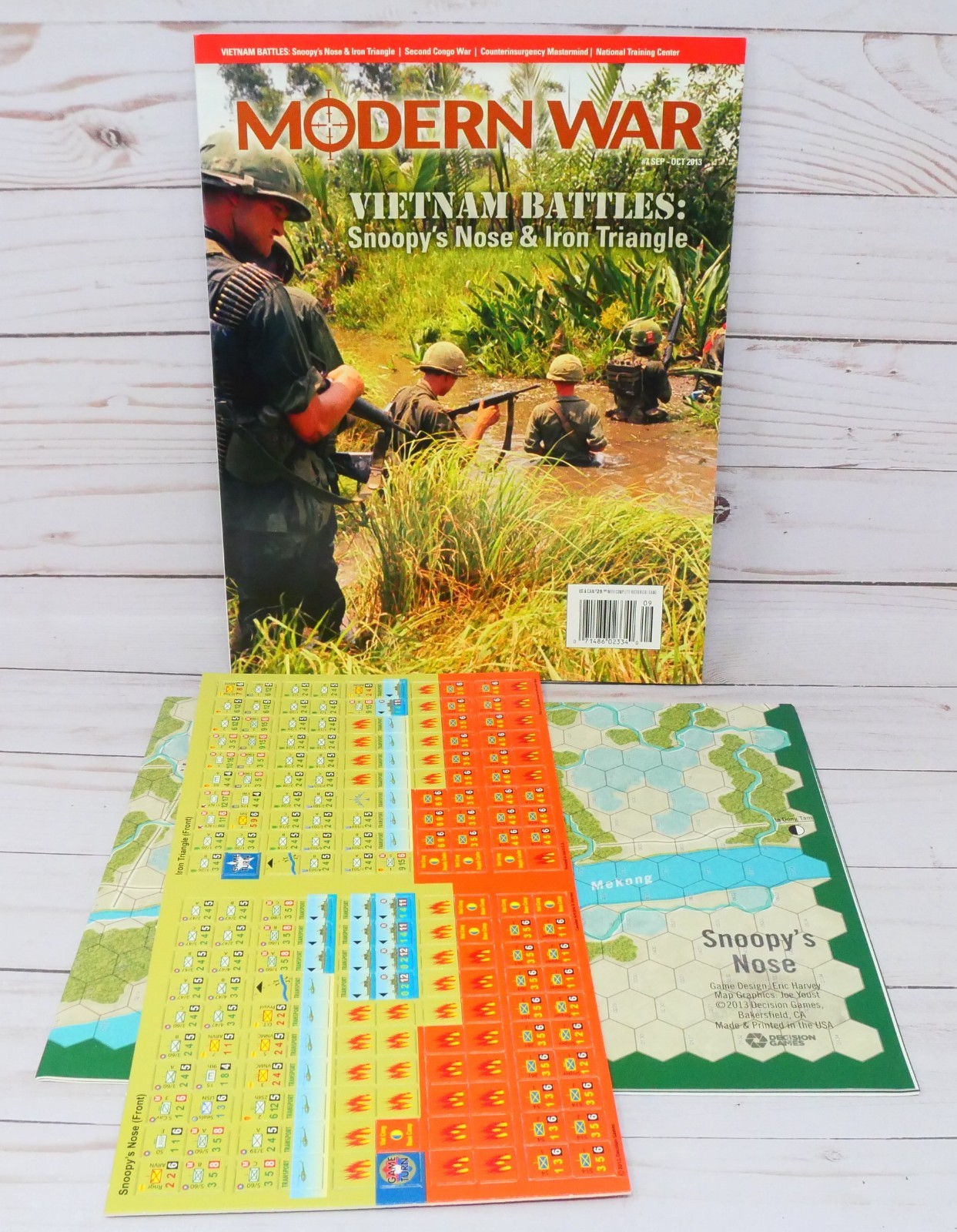 Modern War Magazine 7, Vietnam Battles: Snoopy's Nose & Iron Triangle ...