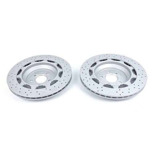 New Rear Brake Rotors For Mercedes-benz W222 S450 S63 S65 AMG 2014 ...