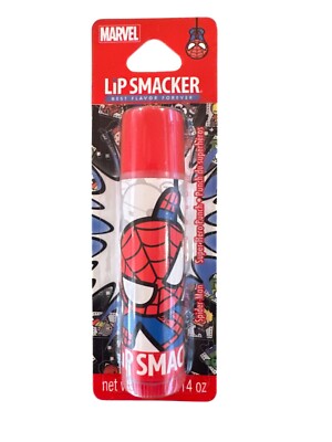 Lip Smacker MARVEL SPIDER-MAN Spider-Cherry Flavored Collectible Lip ...