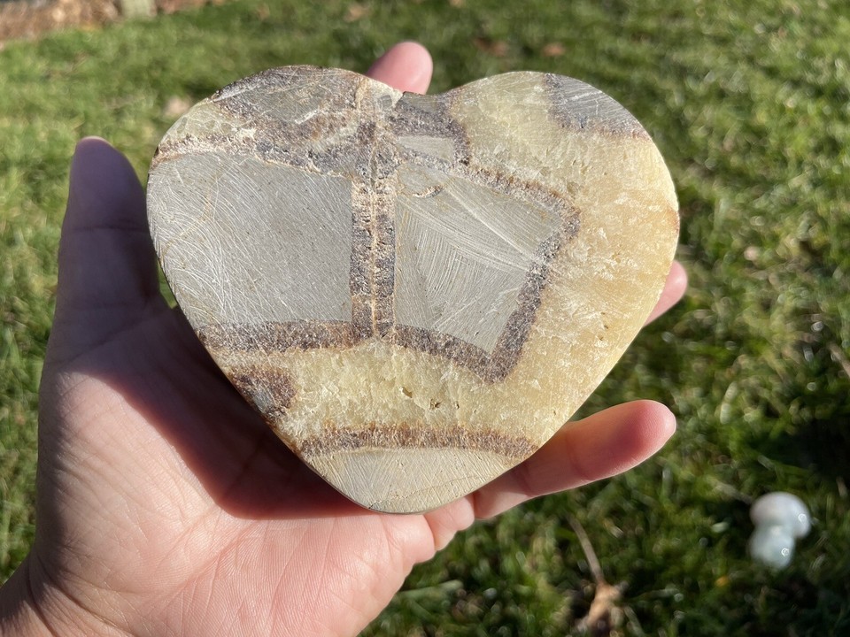 Septarian Heart Bowl Carving Crystal Gemstone | eBay