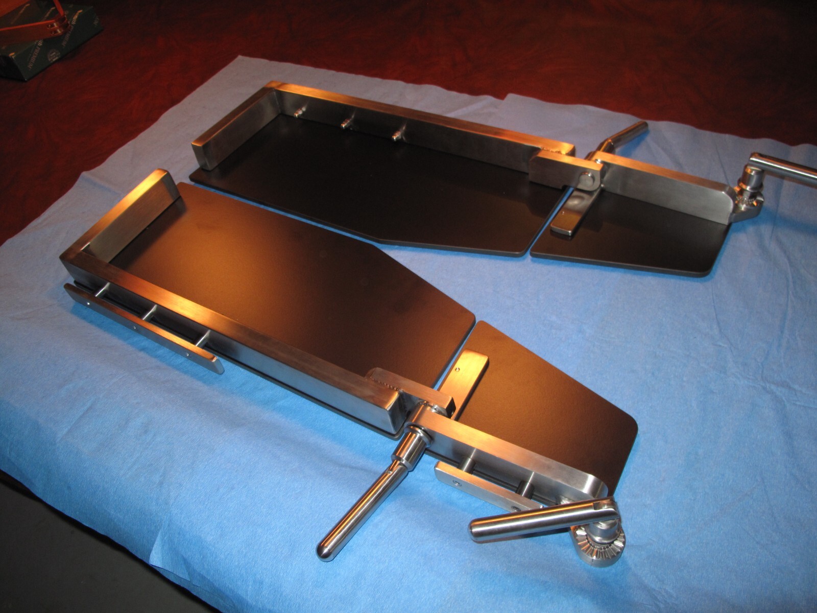 Skytron 4-030-61-S Heavy duty split leg supports for O.R. table | eBay