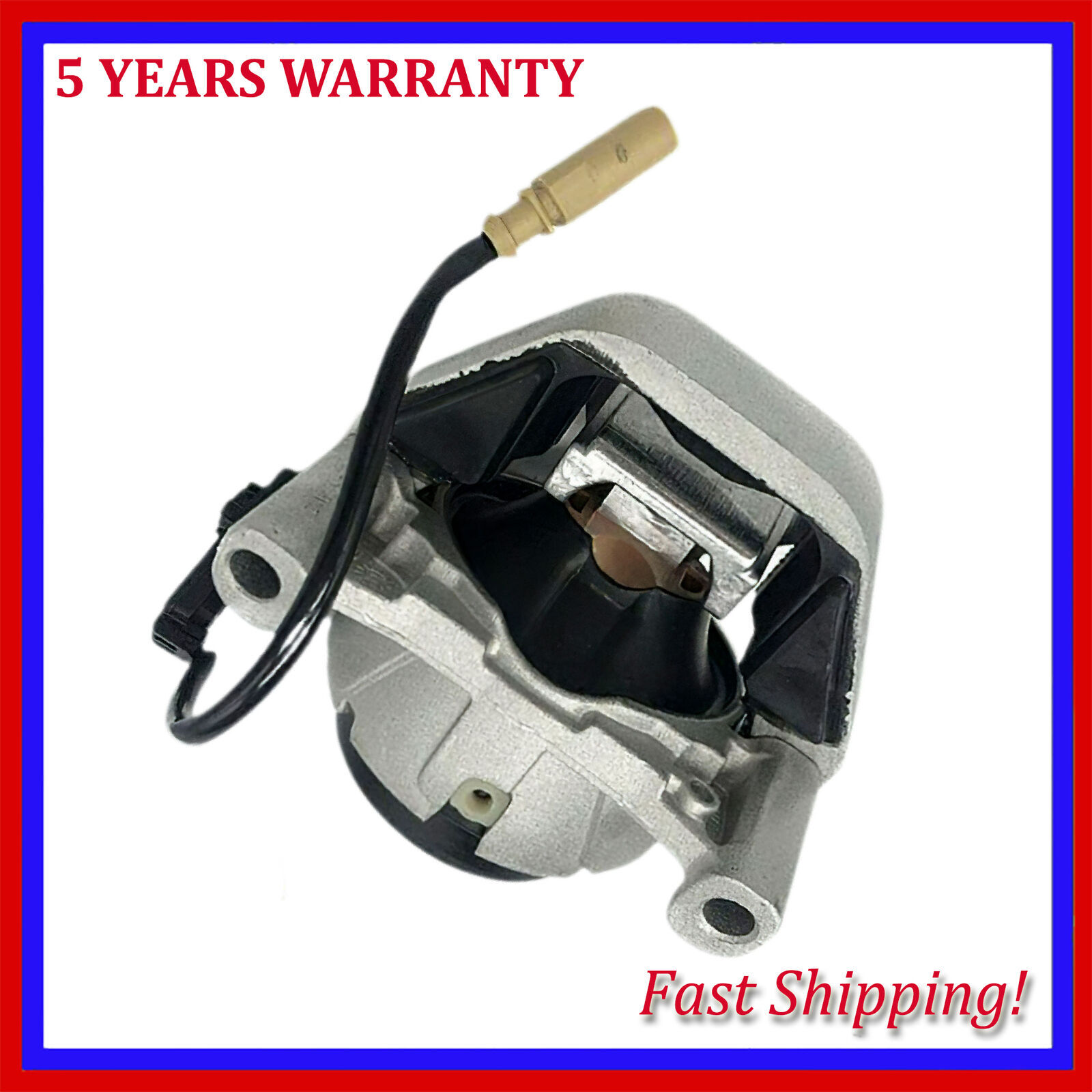 For Audi A6 Quattro 13-18 2.0L FWD Engine Mount w/ Elec Connector Front ...