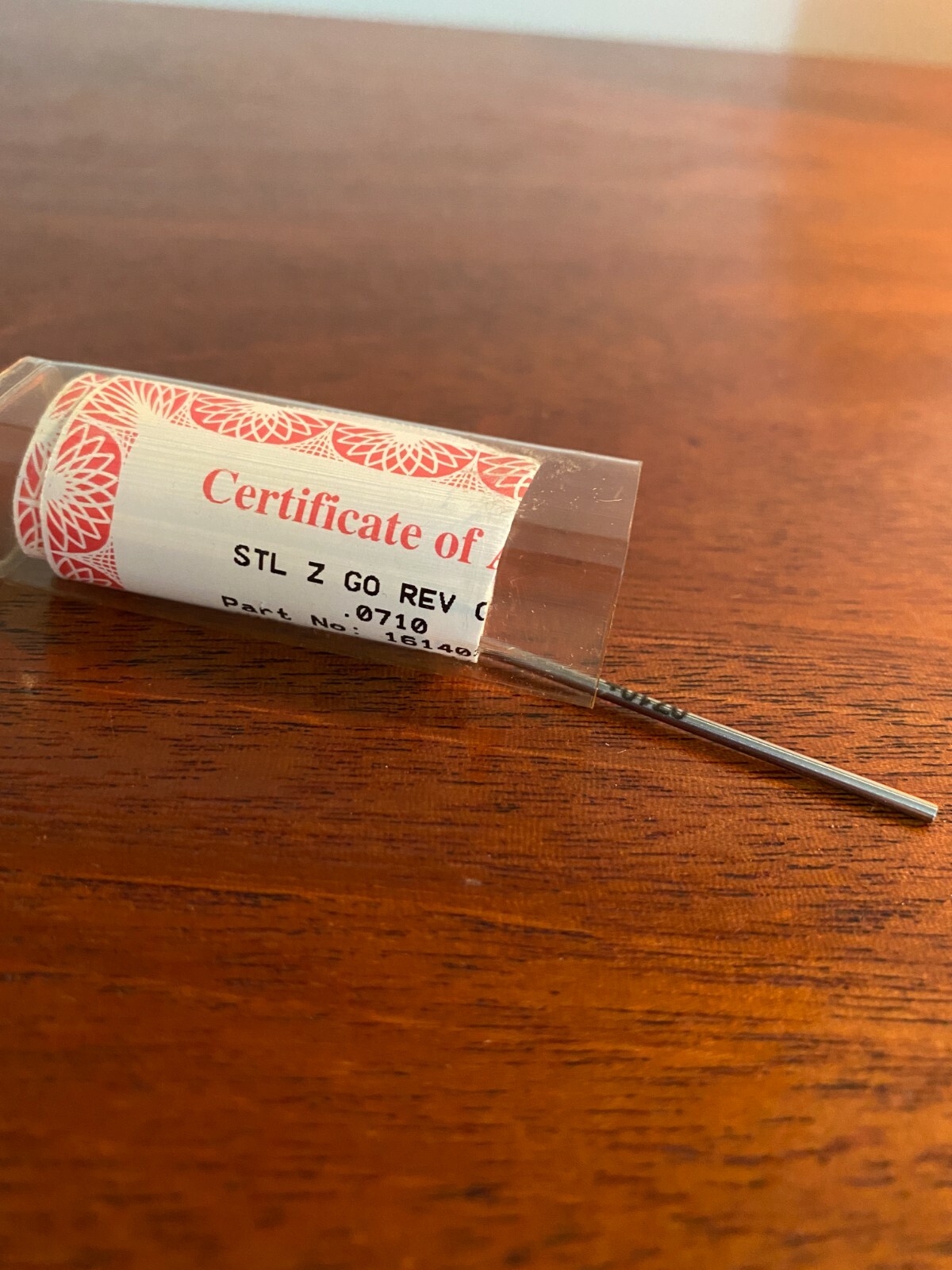 Vermont Gage - STL Z GO REV GAGE .0710 Pin Gage - Qty.1 - Brand New ...