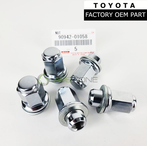 GENUINE TOYOTA LEXUS EXTENDED WHEEL LUG NUT HUB W/ WASHER QYT 5 OEM ...