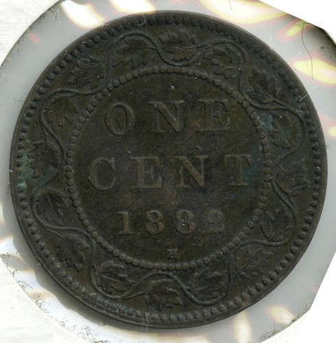 1882-H Canada One Cent Large Penny - Queen Victoria - G459 | eBay