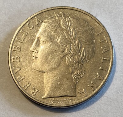 Italy (1861-Now) - Repvbblica Italiana L 100