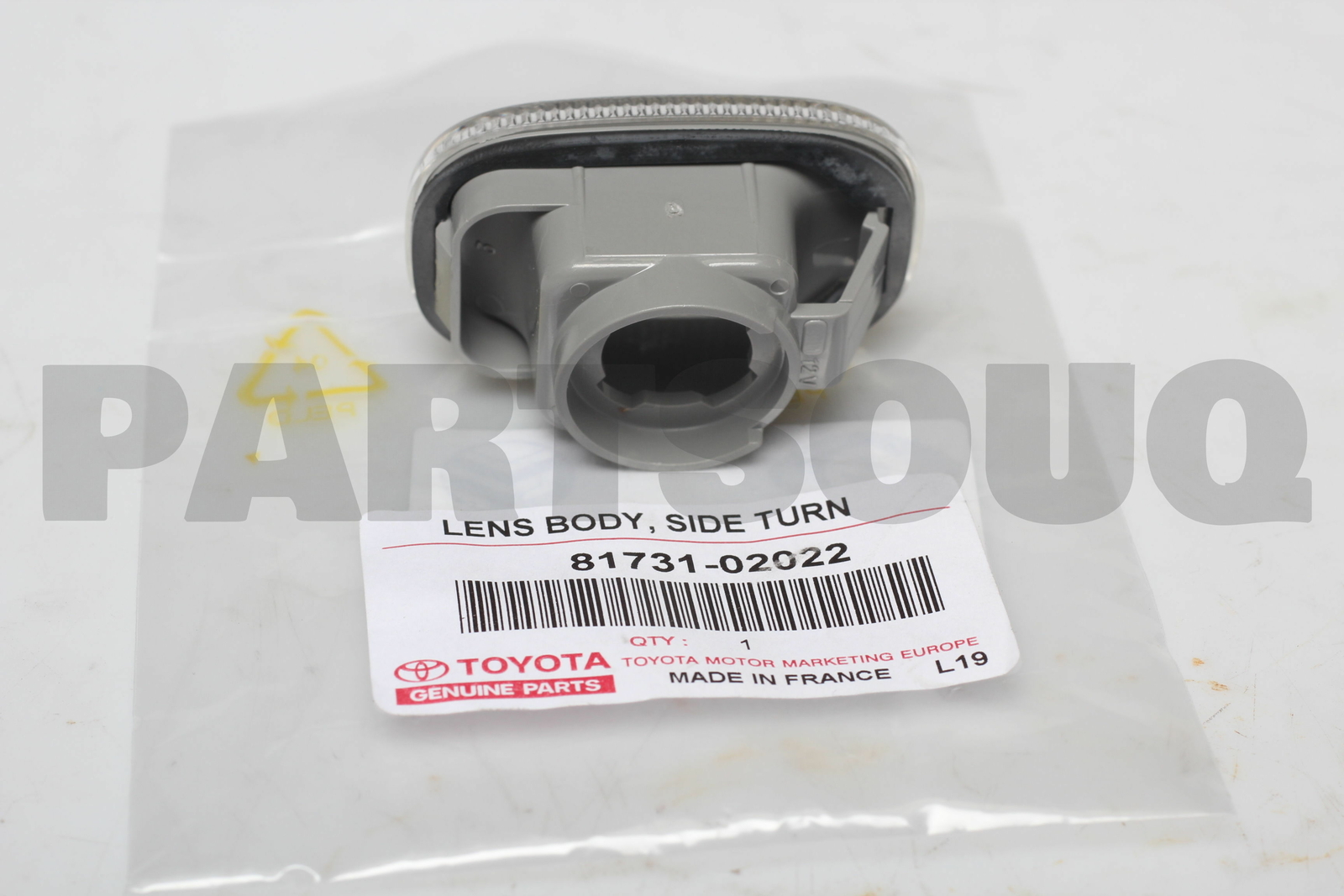 8173102022 Genuine Toyota LENS, SIDE TURN SIGNAL LAMP, RH/LH 81731 ...