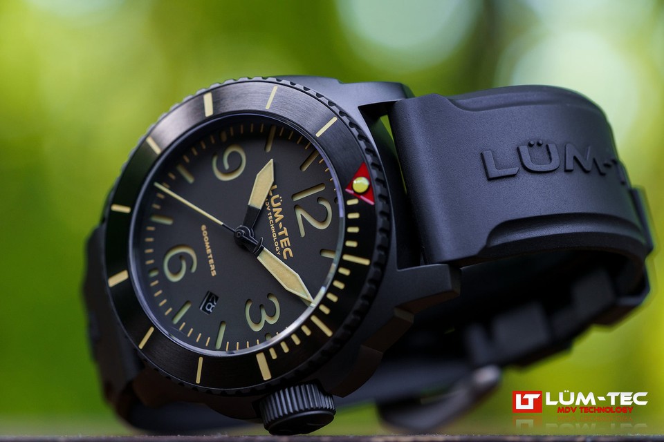 Lum-Tec M90 Automatic Dive watch, 26J, adjusted, w/ 2- year war. + 2 straps NEW | eBay