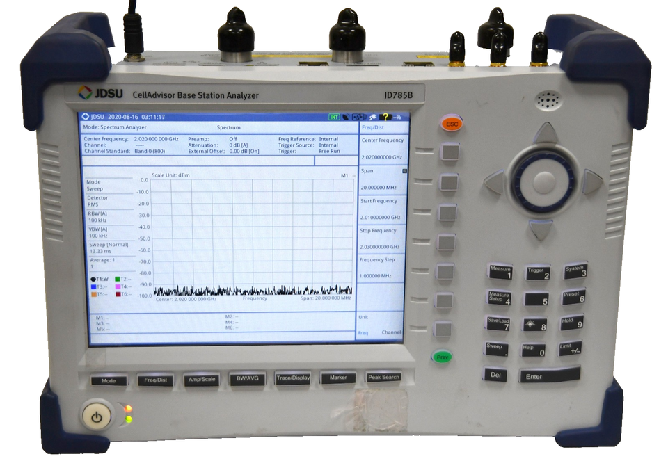 JDSU JD785B CellAdvisor Base Station Analyzer w/ Options 1/2/8/10/11 ...