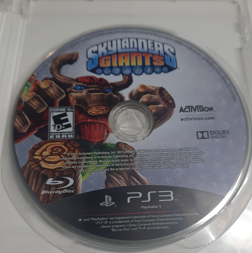 Skylanders Giants PS3 Game Disc & Case Sony PlayStation 3 Replacement ...