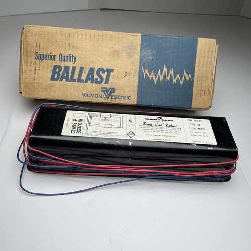 Valmont Electric 8G3701W Class P Fluorescent Lamp Ballast 120V 60Hz 1 ...