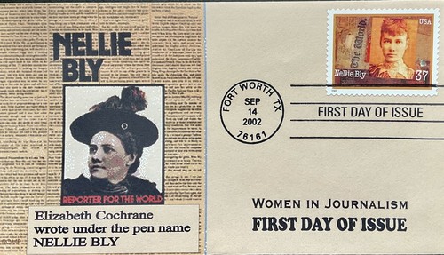 Romp Cachets 3665 Journalist Elizabeth Cochrane wrote under name of ...