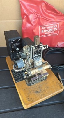 Kingsley M-75 Hot Foil Stamping Embossing Machine HEATS UP VINTAGE USA ...