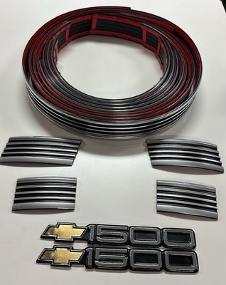 88-98 OBS Chevrolet Silverado Side Molding Pre Cut Single Cab w/ 2pc ...