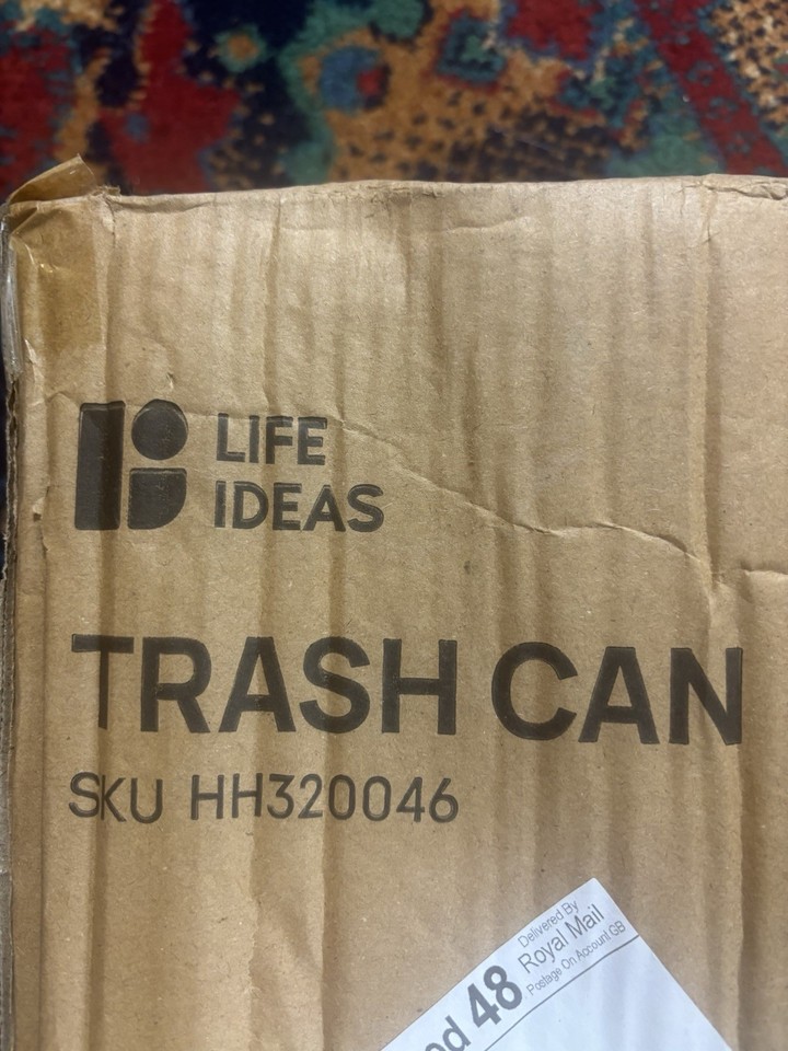 Life Ideas Trash Can Beige 300 X 250 X 140mm | eBay UK