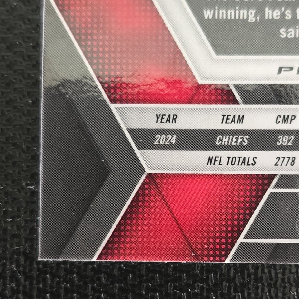 2025 Mosaic Patrick Mahomes Purple Scope Mosaic Prizm #200 Exclusive SP ...